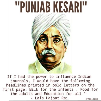 Lala Lajpat Rai | RitiRiwaz