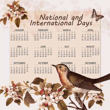 List of Important Days, National & International | RitiRiwaz