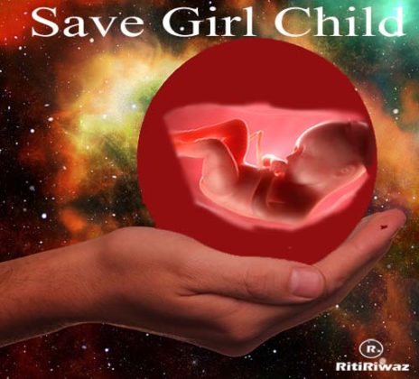 Save Girl Child Slogan | RitiRiwaz