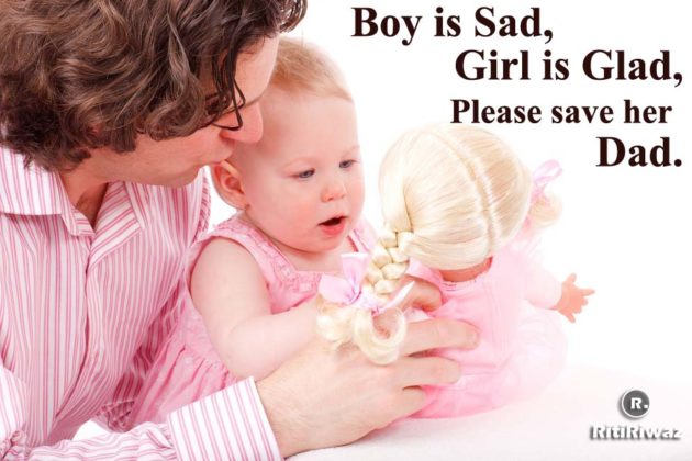 Save Girl Child Slogan | RitiRiwaz