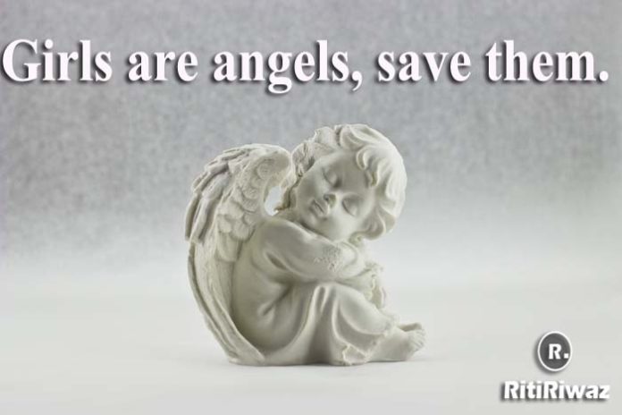 Save Girl Child Slogan | RitiRiwaz