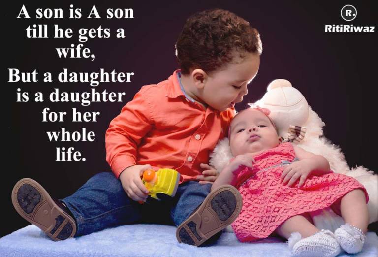 Save Girl Child Slogan | RitiRiwaz