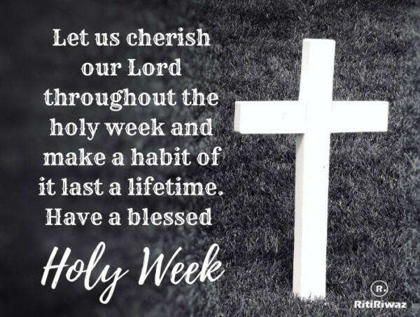 Holy Week 2025 – Greetings, wishes, quotes, and messages