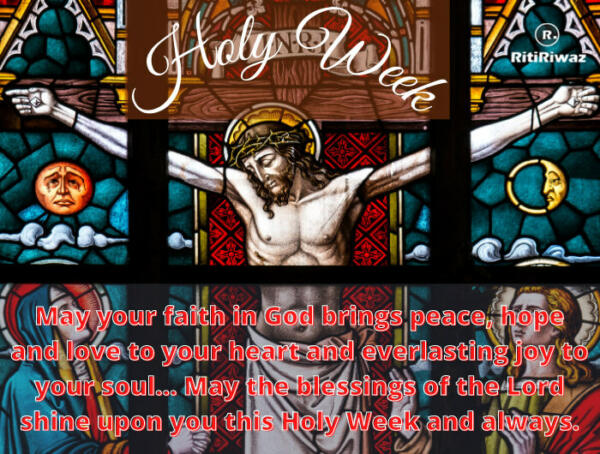 Holy Week 2025 – Greetings, wishes, quotes, and messages
