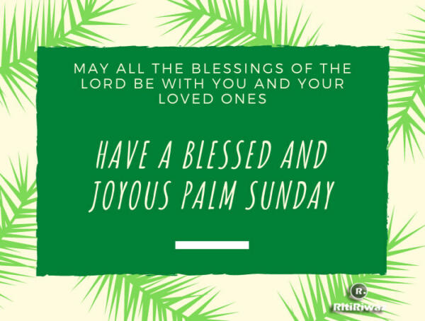 Palm Sunday 2025: Wishes, Quotes, Messages | RitiRiwaz