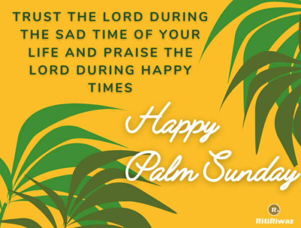 Palm Sunday 2025: Wishes, Quotes, Messages | RitiRiwaz