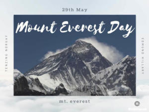Mount Everest Day – 29th May | RitiRiwaz