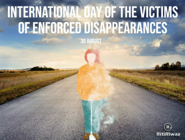 International Day of the victims of enforced Disappearances