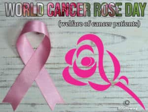 World Cancer Rose Day (welfare of cancer patients)